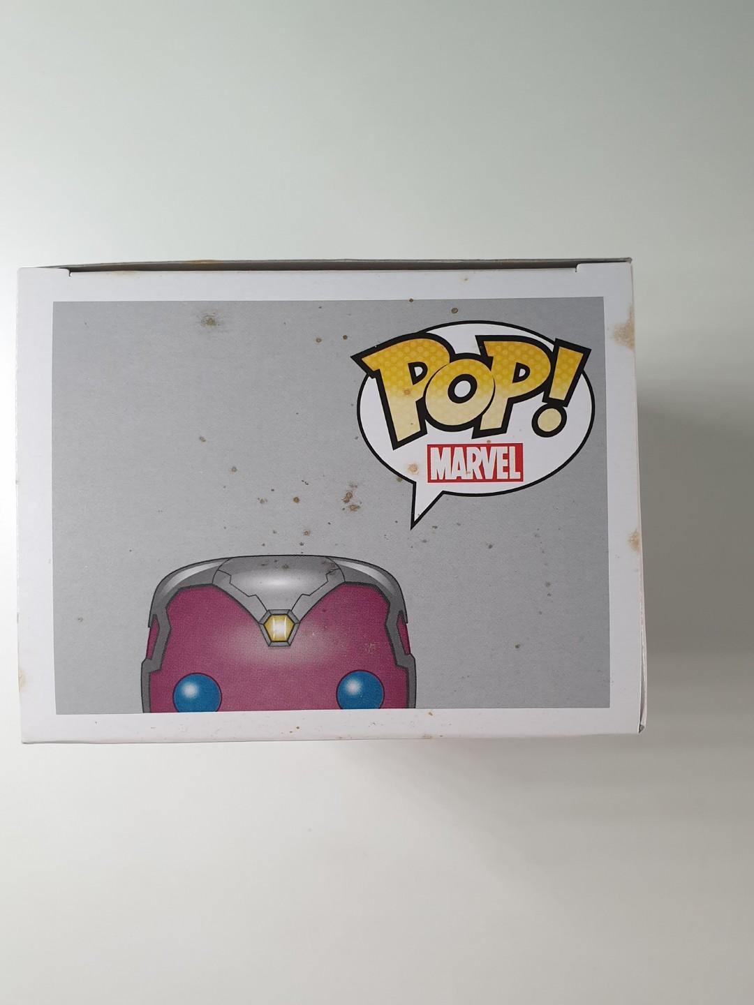 Funko Pop #71 Marvel Age of Ultron - Vision, Toys & Games, Bricks ...