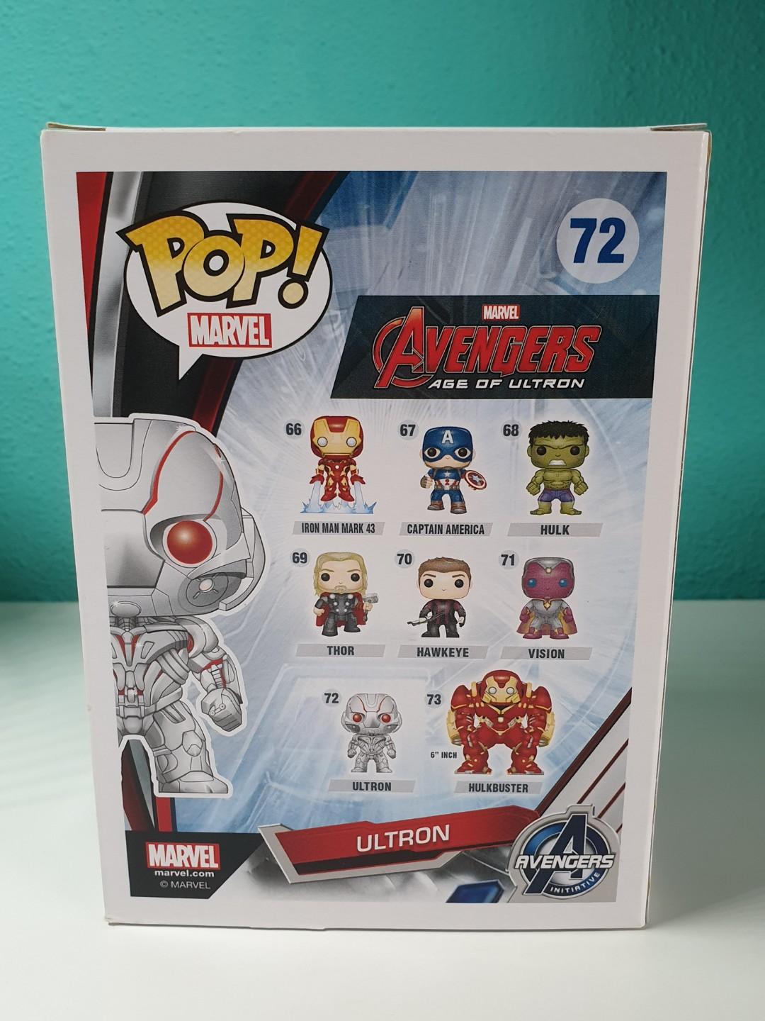 Funko Pop #72 Marvel Age of Ultron - Ultron, Hobbies & Toys, Toys ...