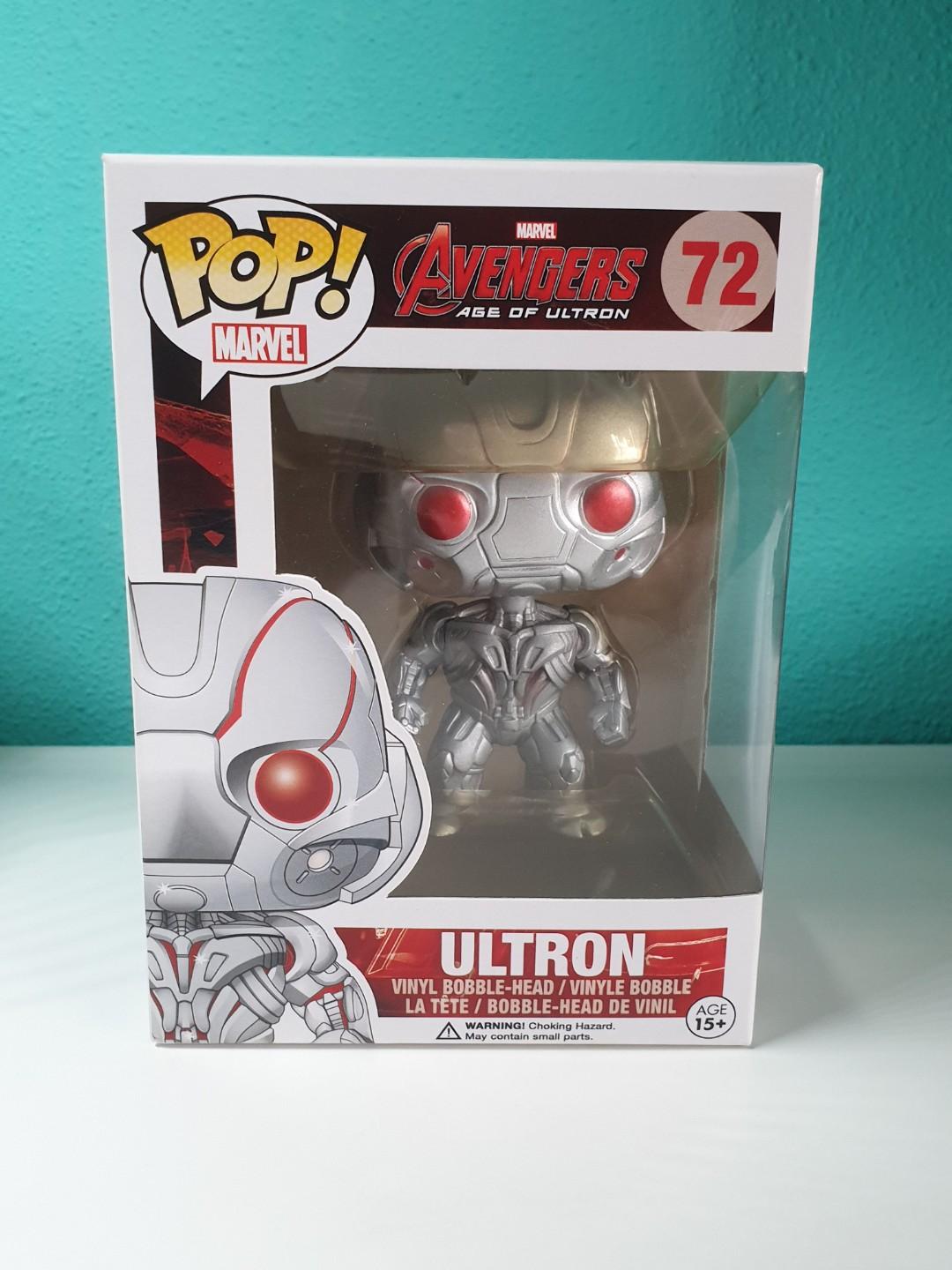 Funko Pop #72 Marvel Age of Ultron - Ultron, Hobbies & Toys, Toys ...