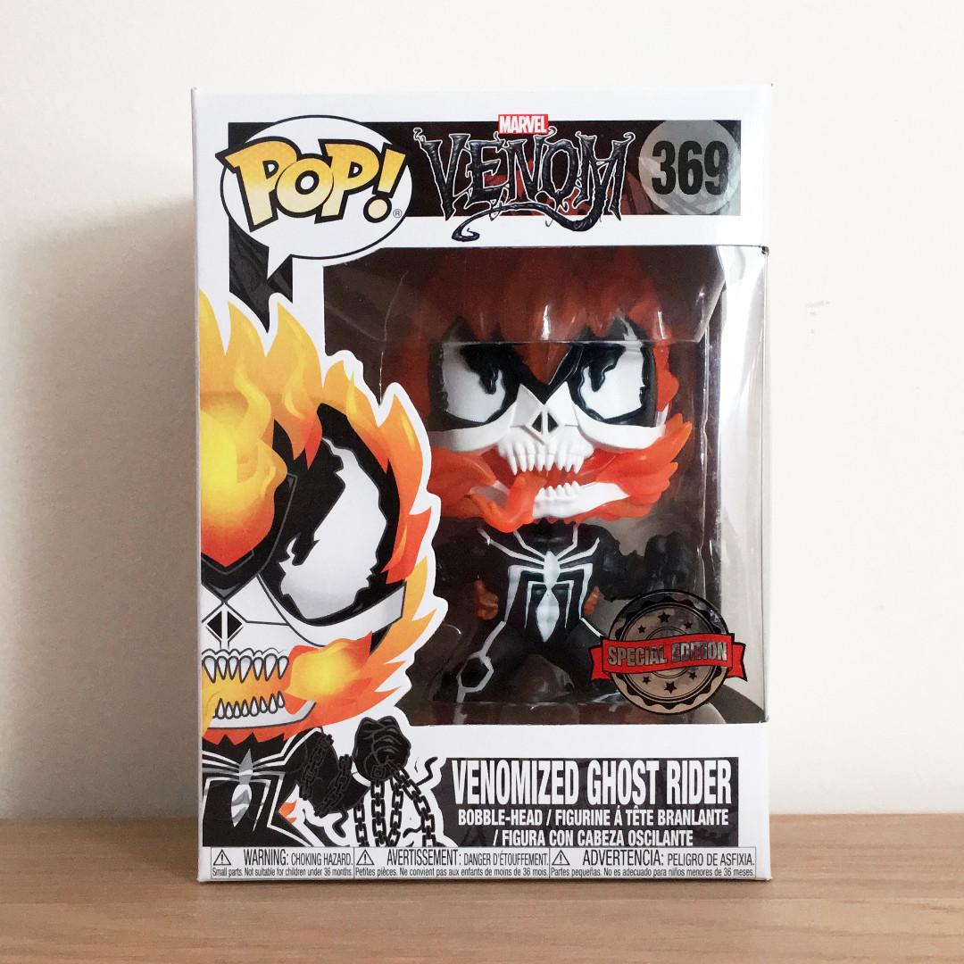 Funko Pop Venomized Ghost Rider Special Edition, Hobbies & Toys, Toys ...