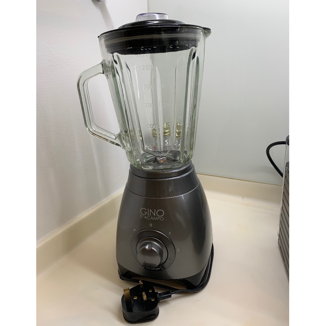 Gino D'Acampo blender (500W, with glass container), TV & Home Appliances, Kitchen Appliances ...