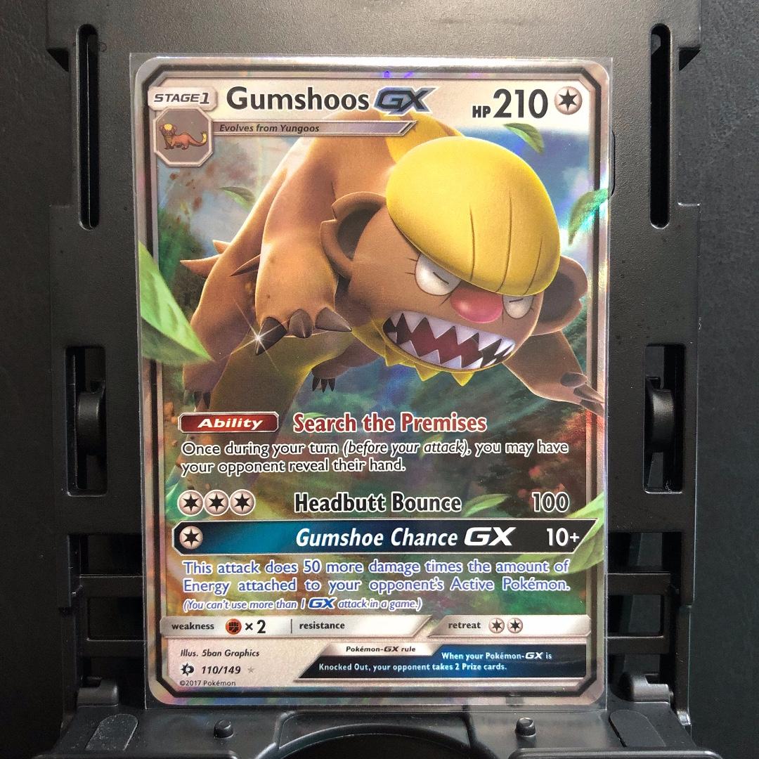 Gumshoos GX - 110/149 - Pokemon TCG, Hobbies & Toys, Toys & Games on ...
