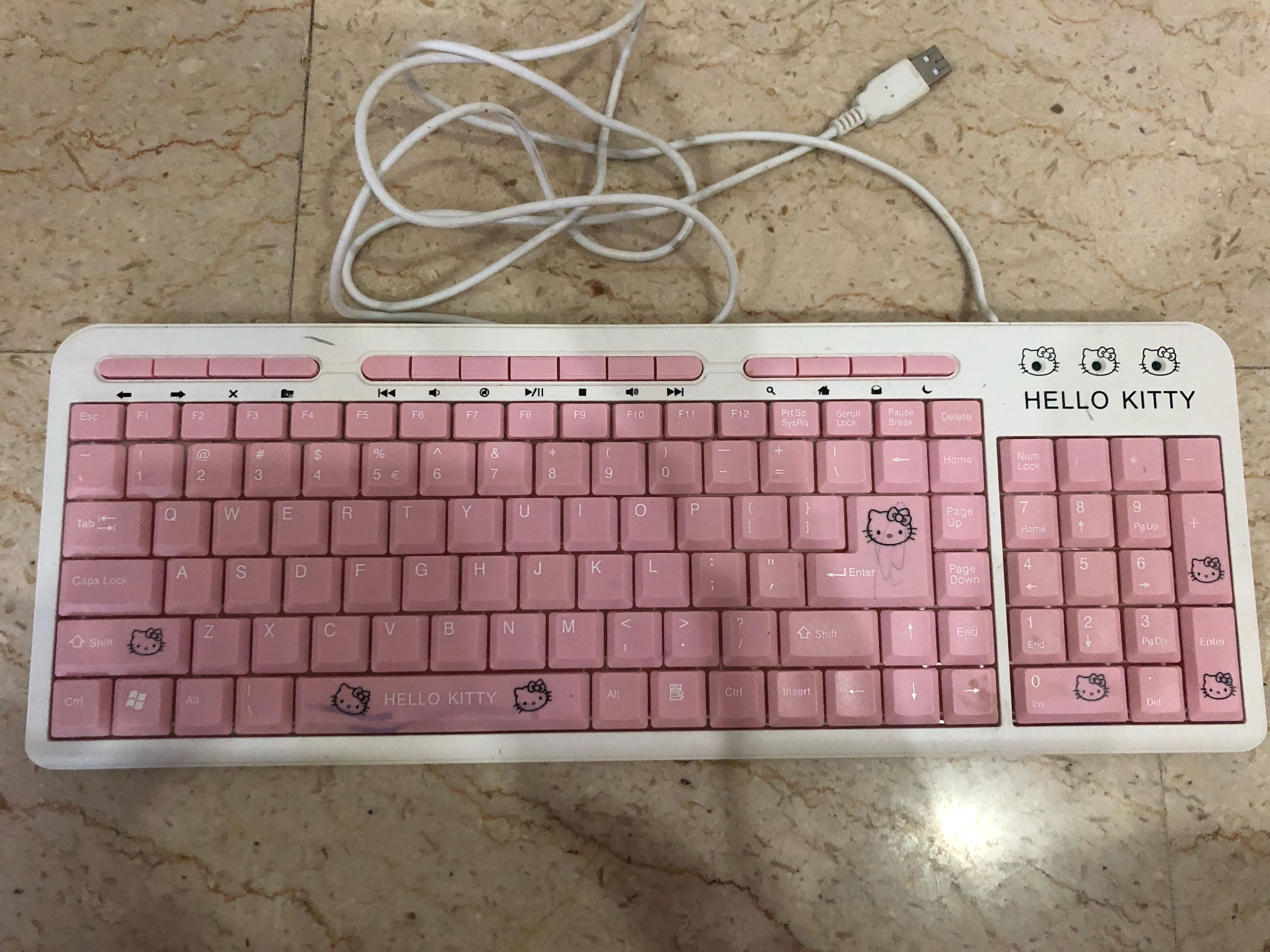 hello kitty keyboards, Computers & Tech, Parts & Accessories, Computer ...