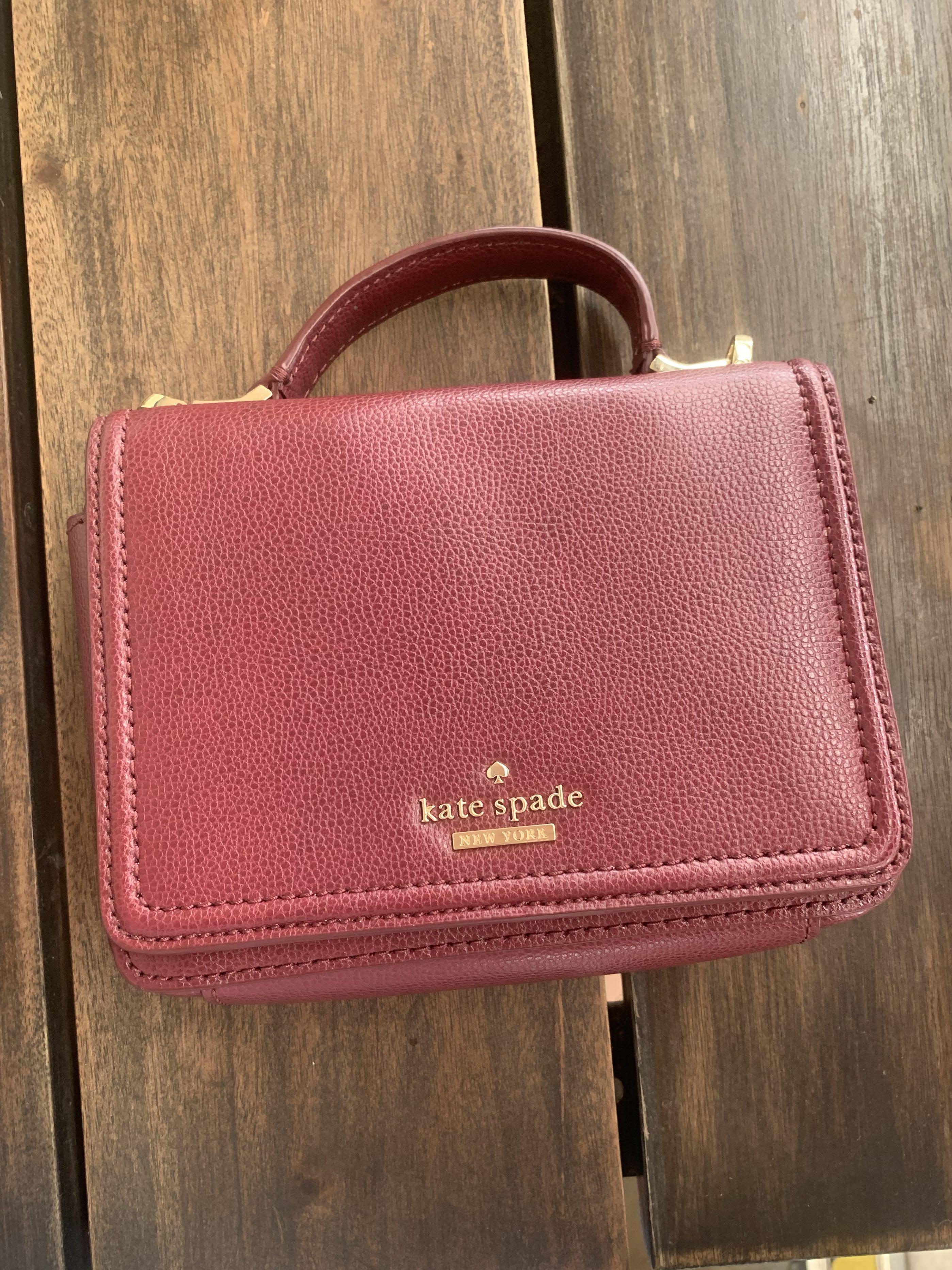 Kate Spade Maisie Patterson Drive Leather Women's Mini Crossbody Bag ...