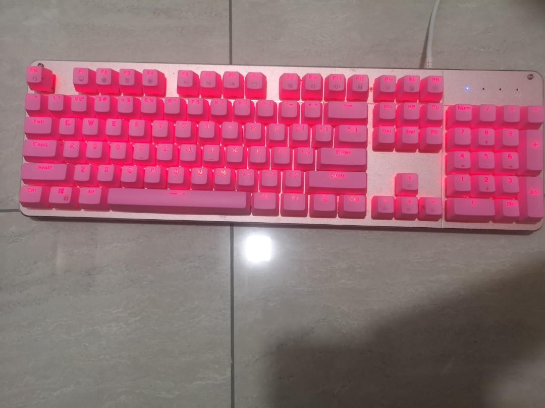 LED mechanical keyboard, Computers & Tech, Parts & Accessories ...