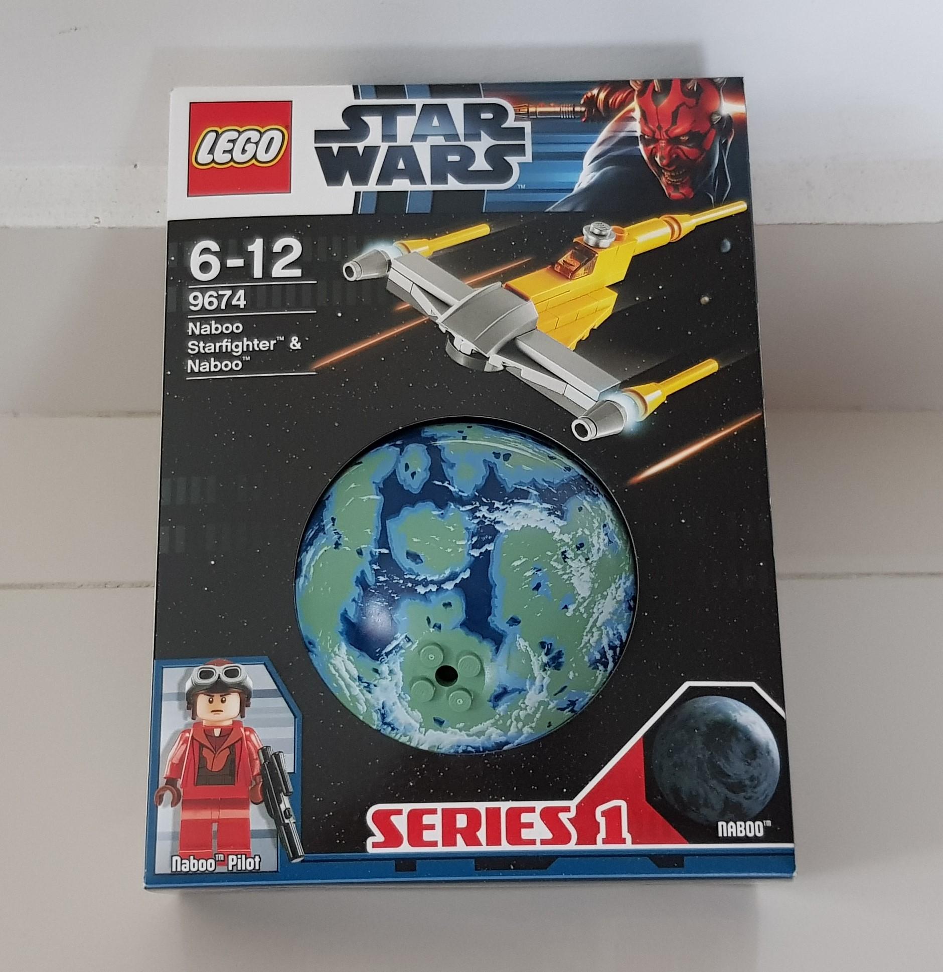LEGO Star Wars [9674 Naboo Starfighter & Naboo], Hobbies & Toys, Toys ...
