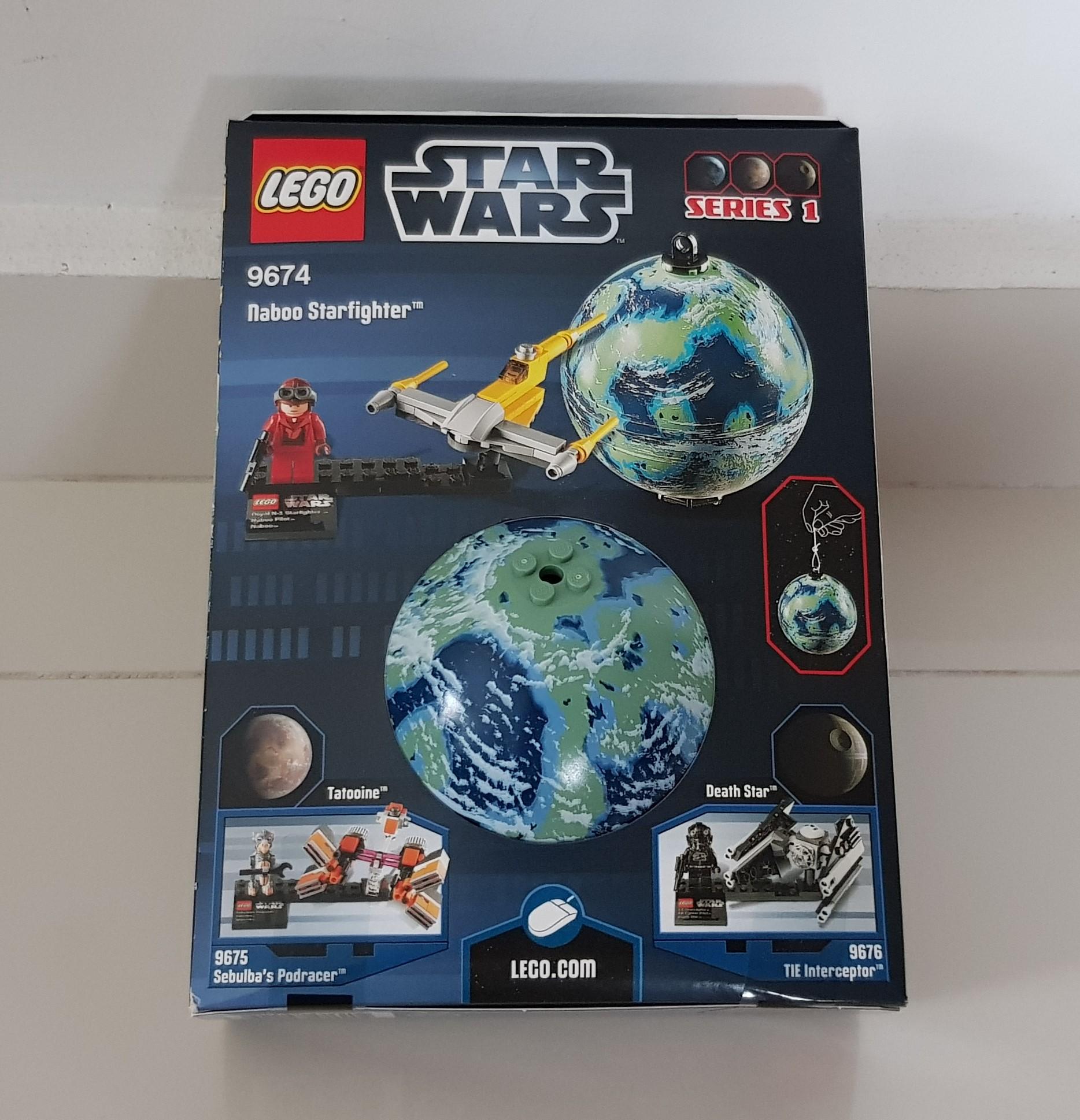 LEGO Star Wars [9674 Naboo Starfighter & Naboo], Hobbies & Toys, Toys ...