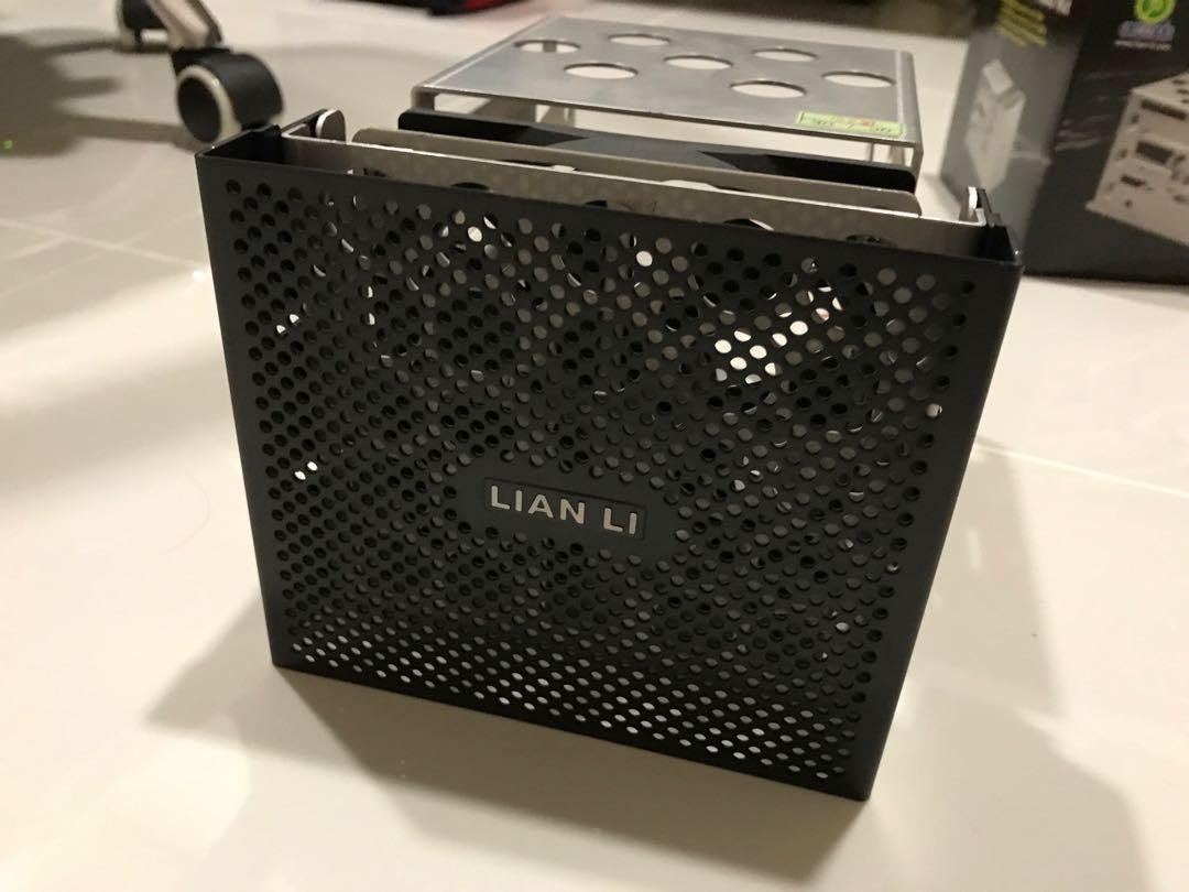 Lian Li 3 bay HDD cage EX-33 Black, Computers & Tech, Parts ...