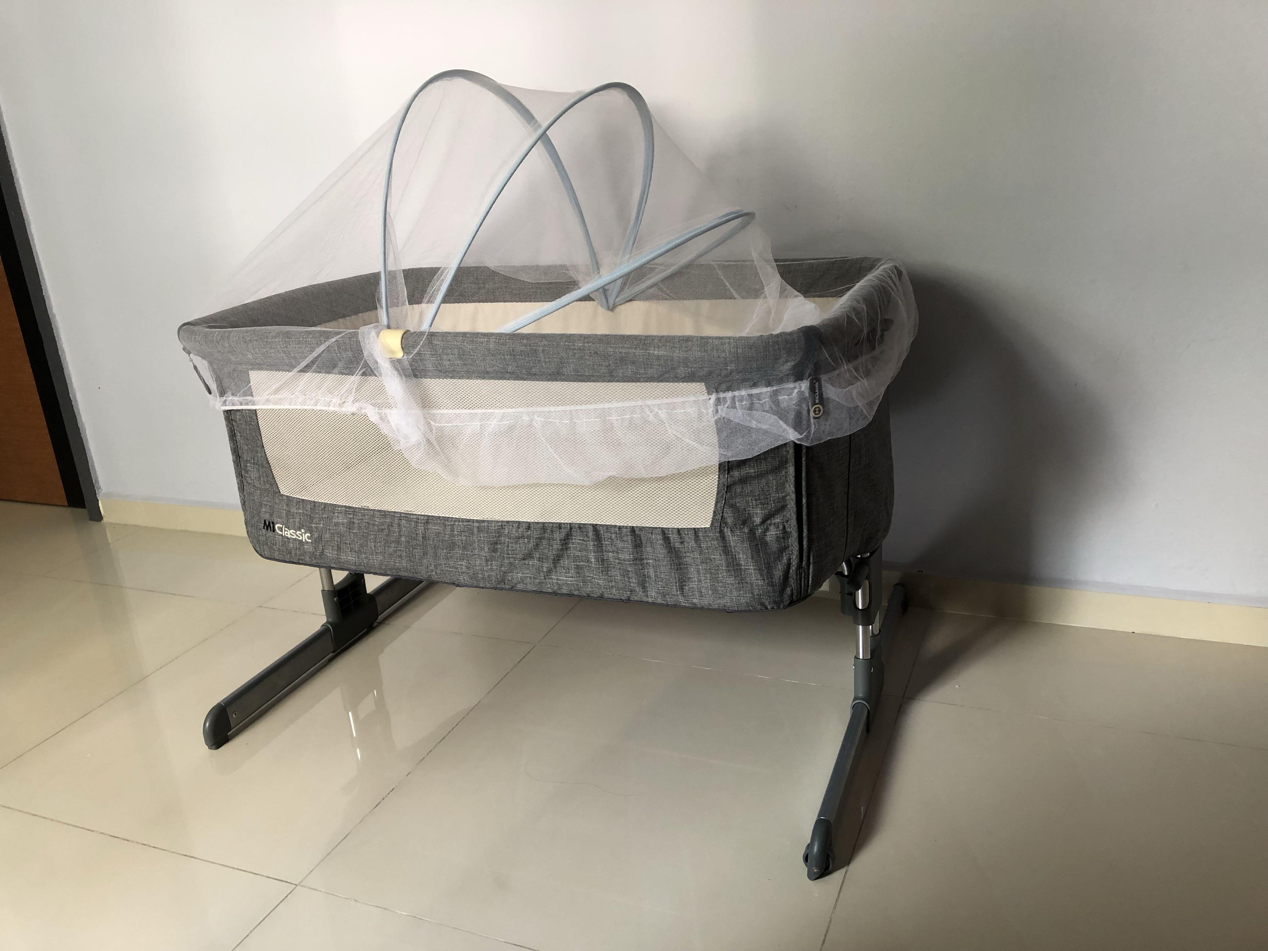 MiClassic Bedside Crib Bassinet, Babies & Kids, Baby Nursery & Kids ...