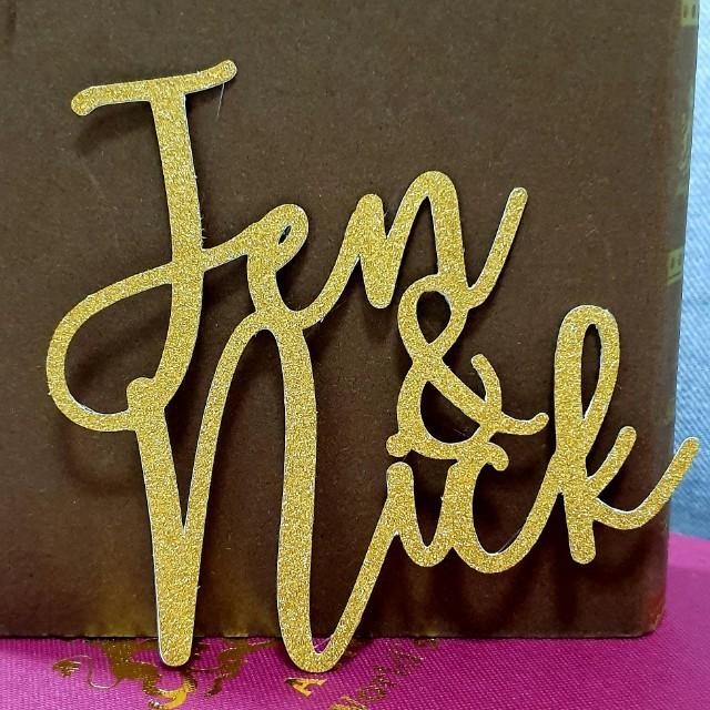 Name cut outs for cake topper, ang bao boxes etc, Hobbies & Toys ...