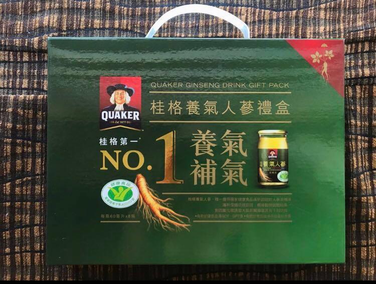 New Quaker Ginseng Drink Gift Pack, Food & Drinks, Fresh Produce on ...