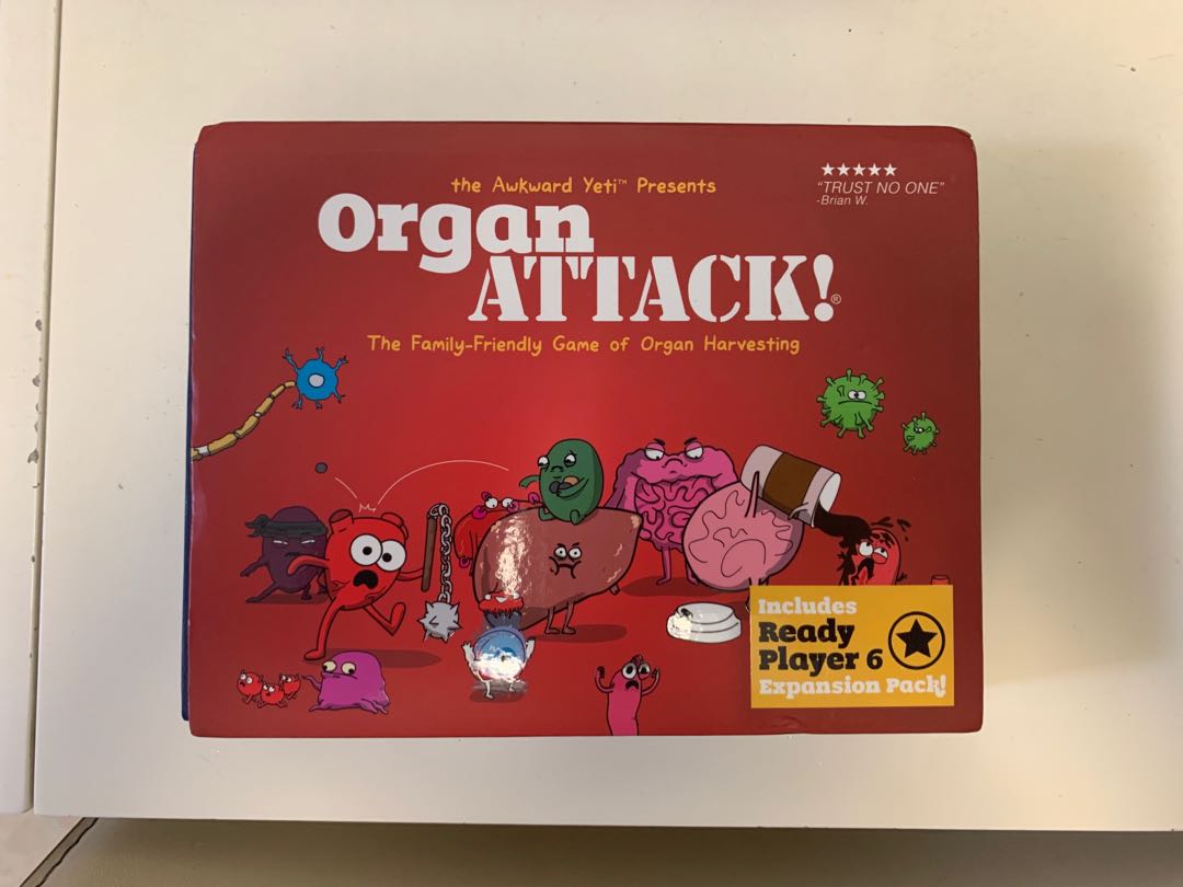 Organ attack, Hobbies & Toys, Toys & Games on Carousell