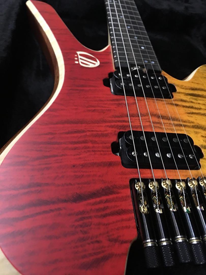 Overload Themis headless guitar strandberg style boutique European ...