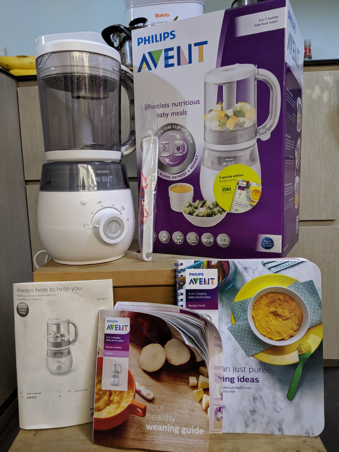 Philips Avent Blender 4 in 1, Babies & Kids, Nursing & Feeding ...