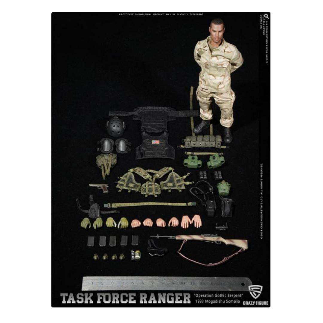 [CLOSED] Crazy Figure LW006 - Task Force Ranger US Delta Special Force ...