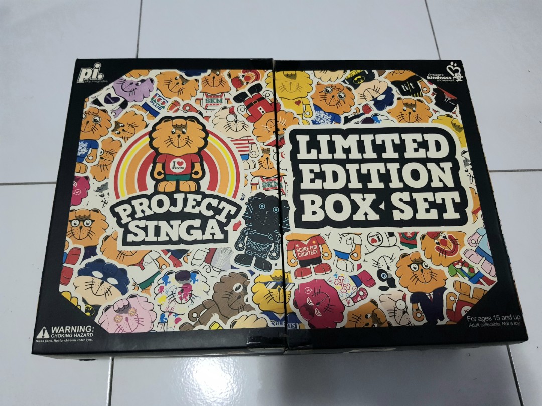 Project Singa - Limited Edition box set, Vintage & Collectibles ...