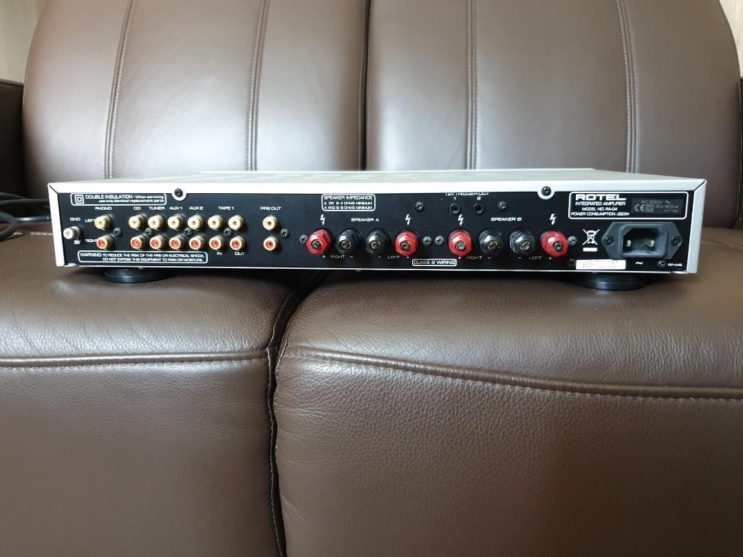 Rotel RA-04 Integrated amplifier, Audio, Other Audio Equipment on Carousell