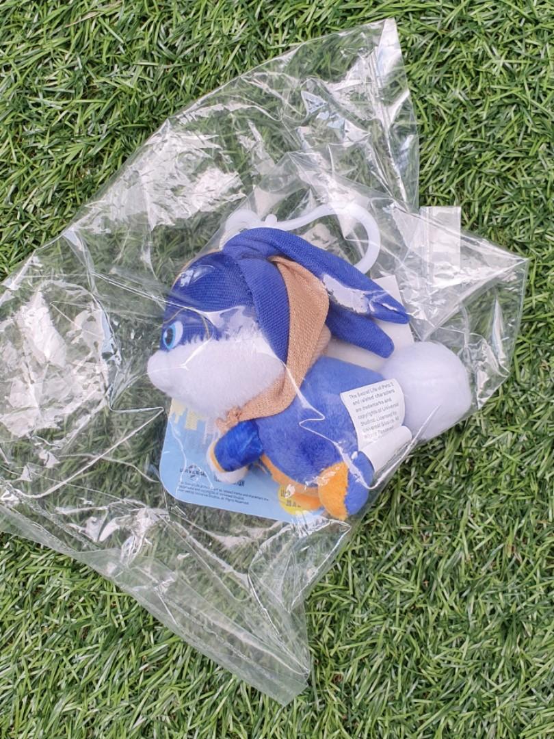 secret life of pets 2 stuffed toy key chain 4" capt snowball, Hobbies ...