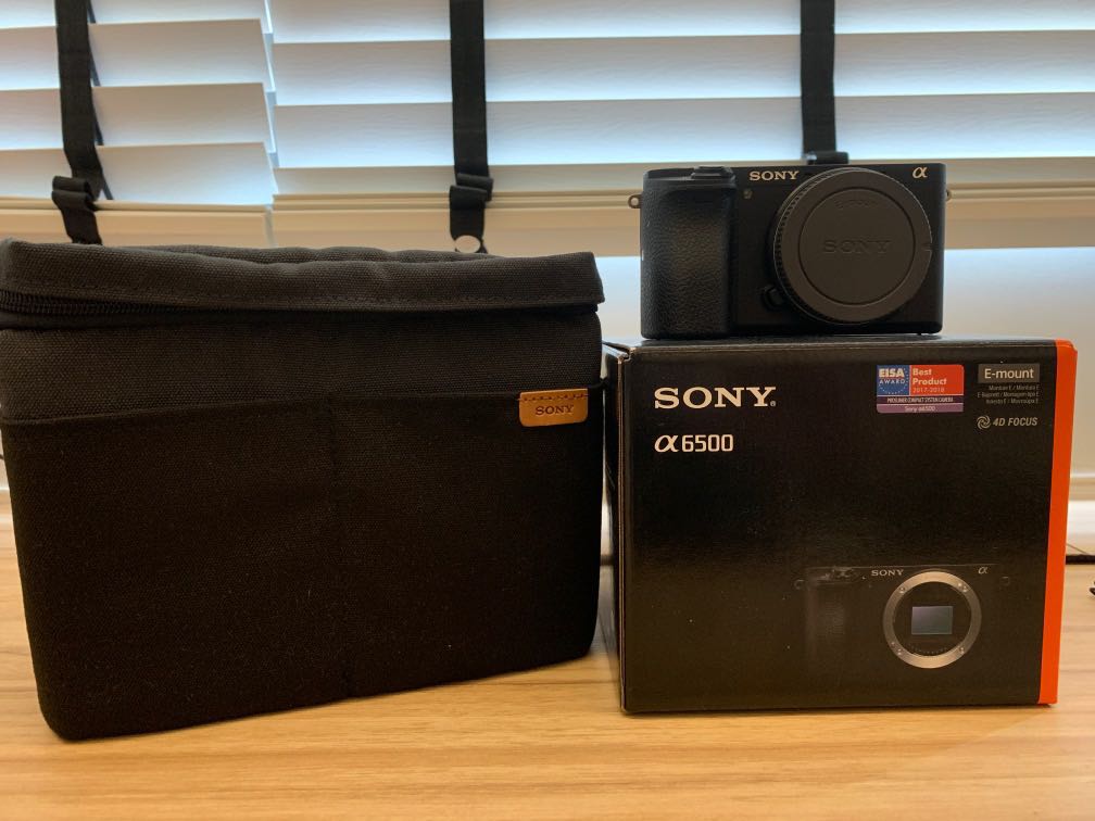 Sony a6500 Body Only, Photography, Cameras on Carousell