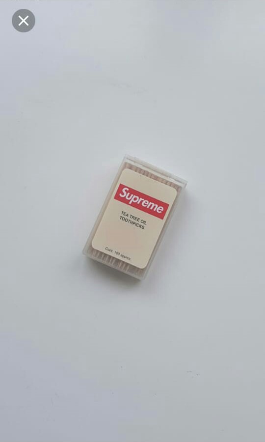 Supreme toothpick, Furniture & Home Living, Bedding & Towels on Carousell