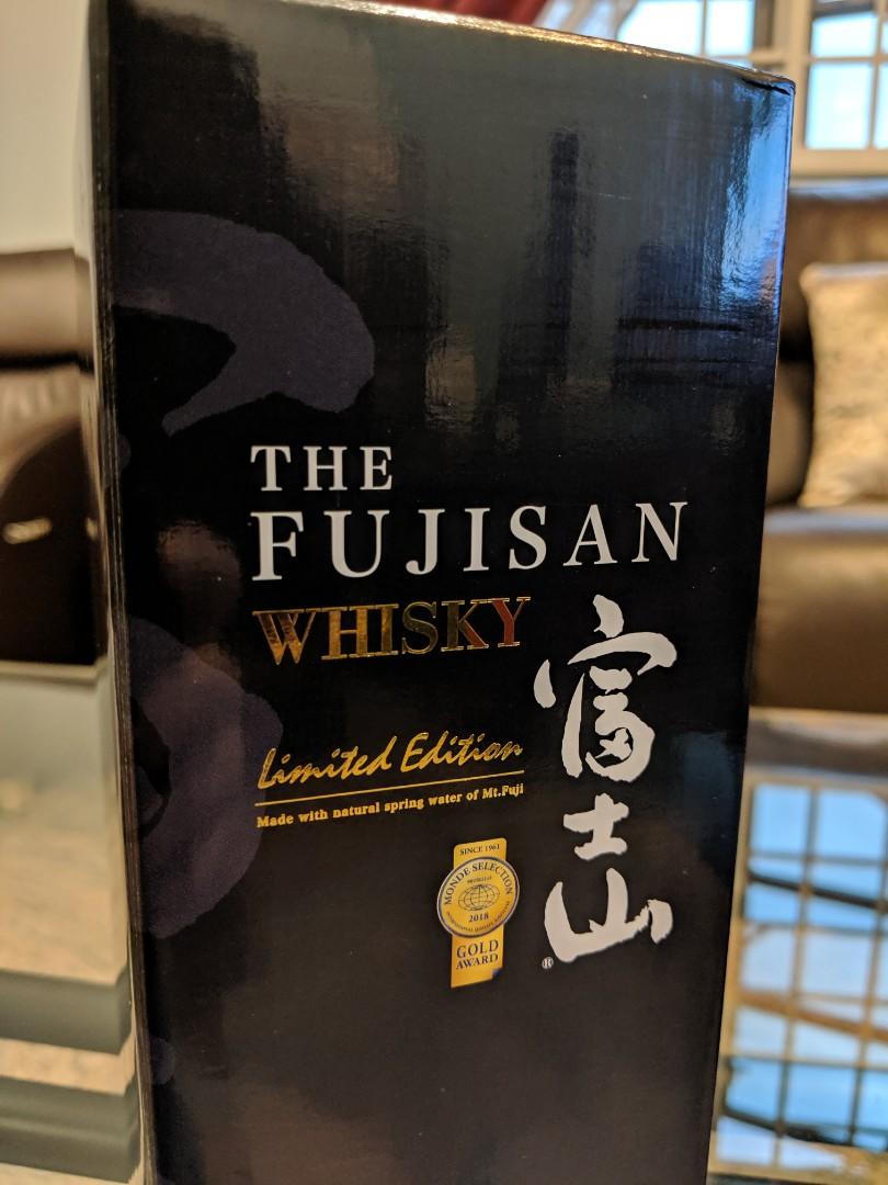 The Fujisan Whisky Limited Edition!, Food & Drinks, Alcoholic Beverages ...