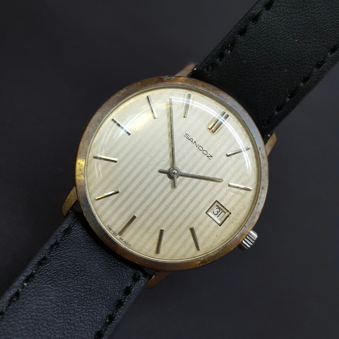 Vintage Sandoz Watch, Women's Fashion, Watches & Accessories, Watches ...