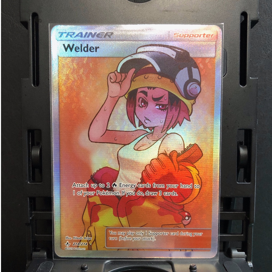 Welder - 214/214 - Pokemon TCG, Hobbies & Toys, Toys & Games on Carousell