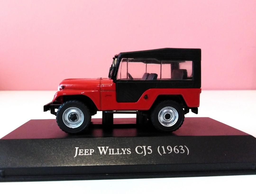1/43 JEEP WILLYS CJ5, Hobbies & Toys, Collectibles & Memorabilia ...