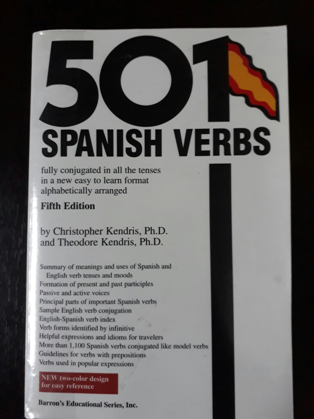 501 Spanish Verbs 5th Edition, Hobbies & Toys, Books & Magazines ...