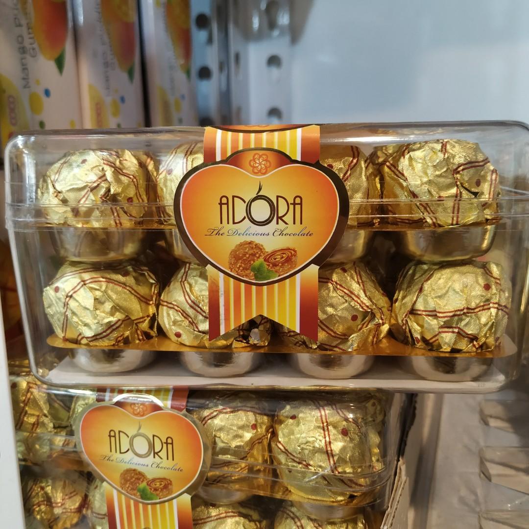 Adora Chocolate 16pcs, Food & Drinks, Homemade Bakes on Carousell