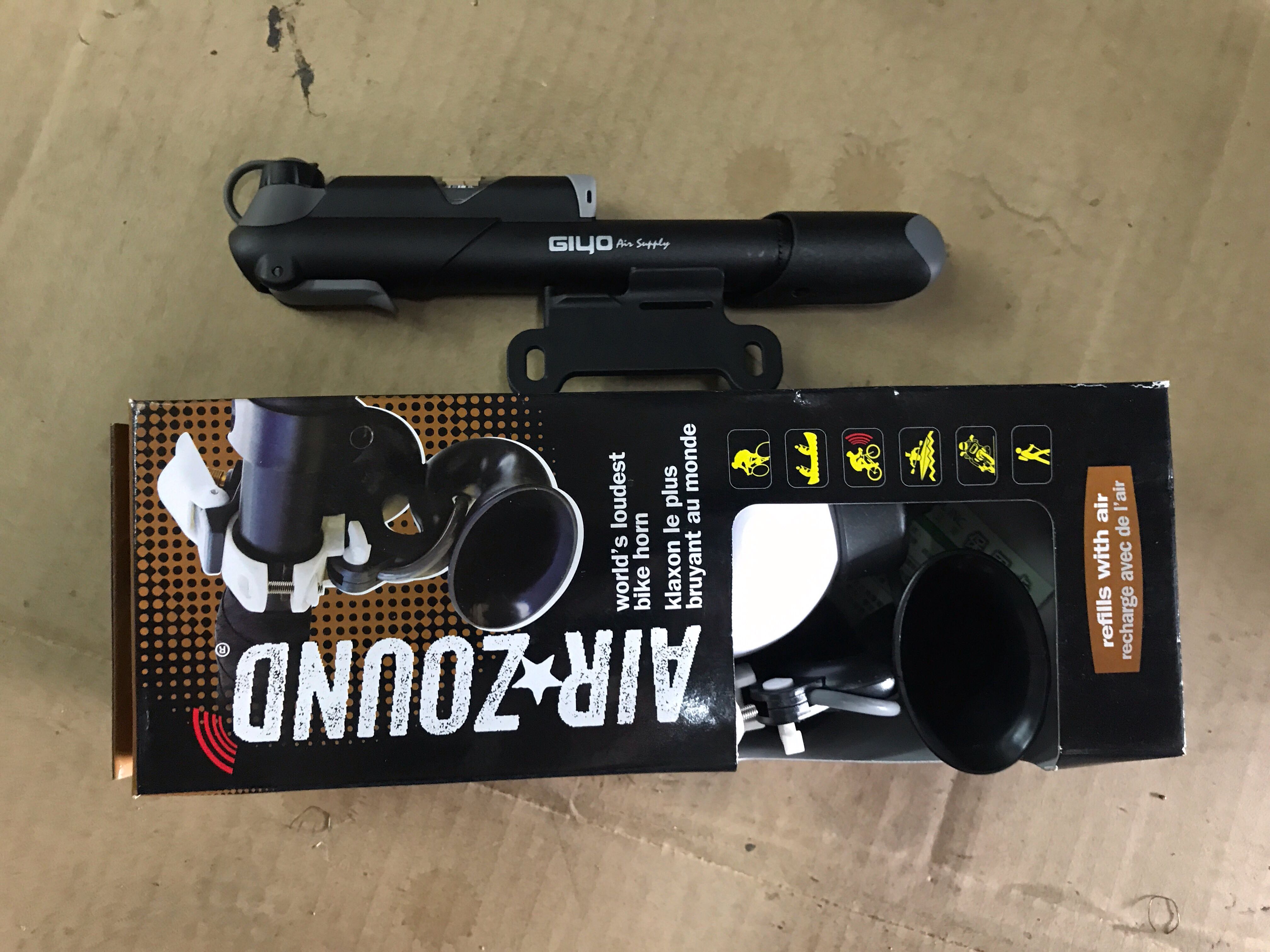 Air-Zound Air Horn, Sports Equipment, Bicycles & Parts, Parts ...