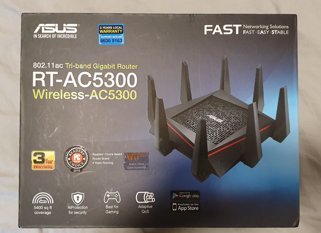 Asus RT-AC5300, Computers & Tech, Parts & Accessories, Networking on ...