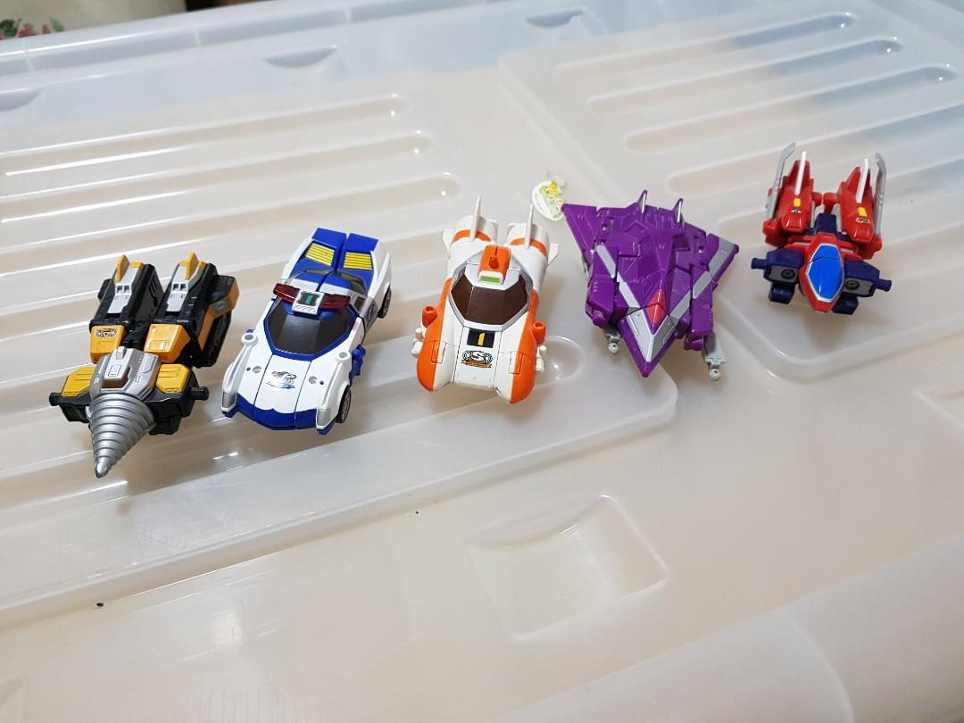 Bandai Machine Robo Rescue set of 5, Hobbies & Toys, Toys & Games on ...