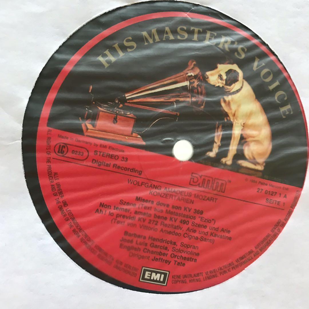 Barbara Hendricks sings Mozart Opera & Concert Arias EMI, Hobbies ...