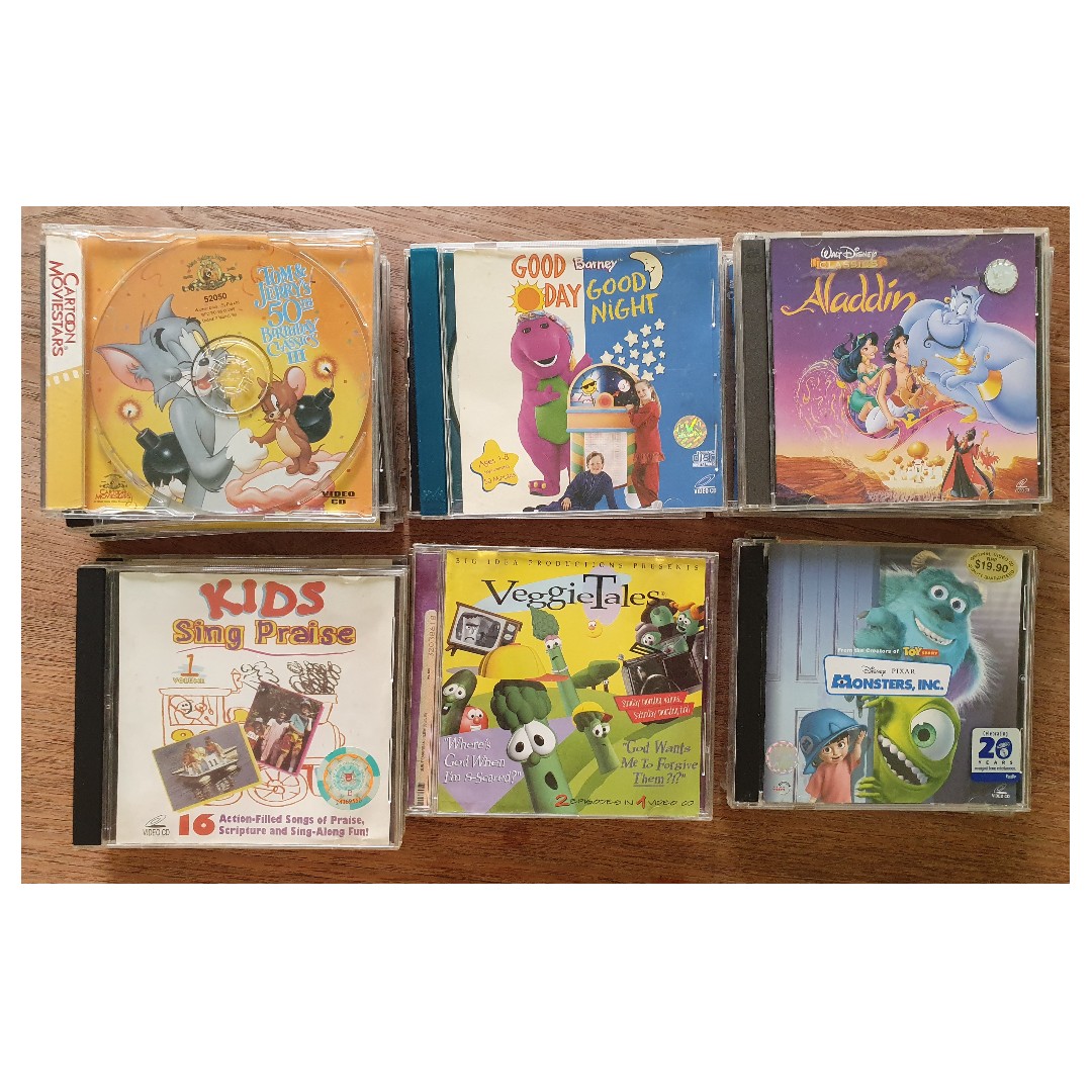 Collection of Children's VCDs - English, Hobbies & Toys, Music & Media ...