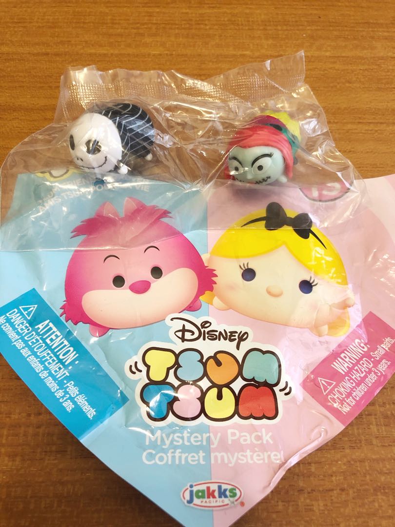 Disney Tsum Tsum - Sally & Jack, Hobbies & Toys, Toys & Games on Carousell