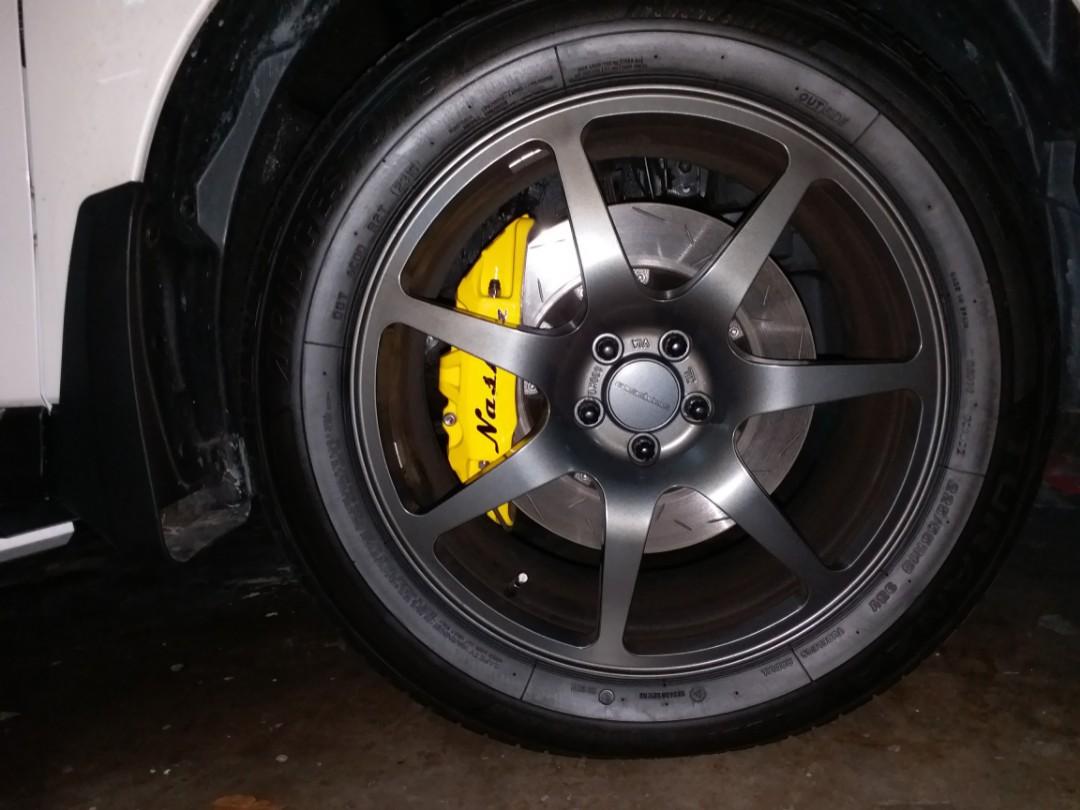 Genuine forged lightweight Prodrive CG07 18" Rims 5x100 PCD 7.5J 40 off ...