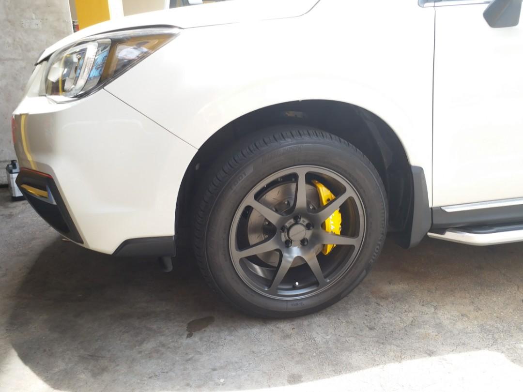 Genuine forged lightweight Prodrive CG07 18" Rims 5x100 PCD 7.5J 40 off ...