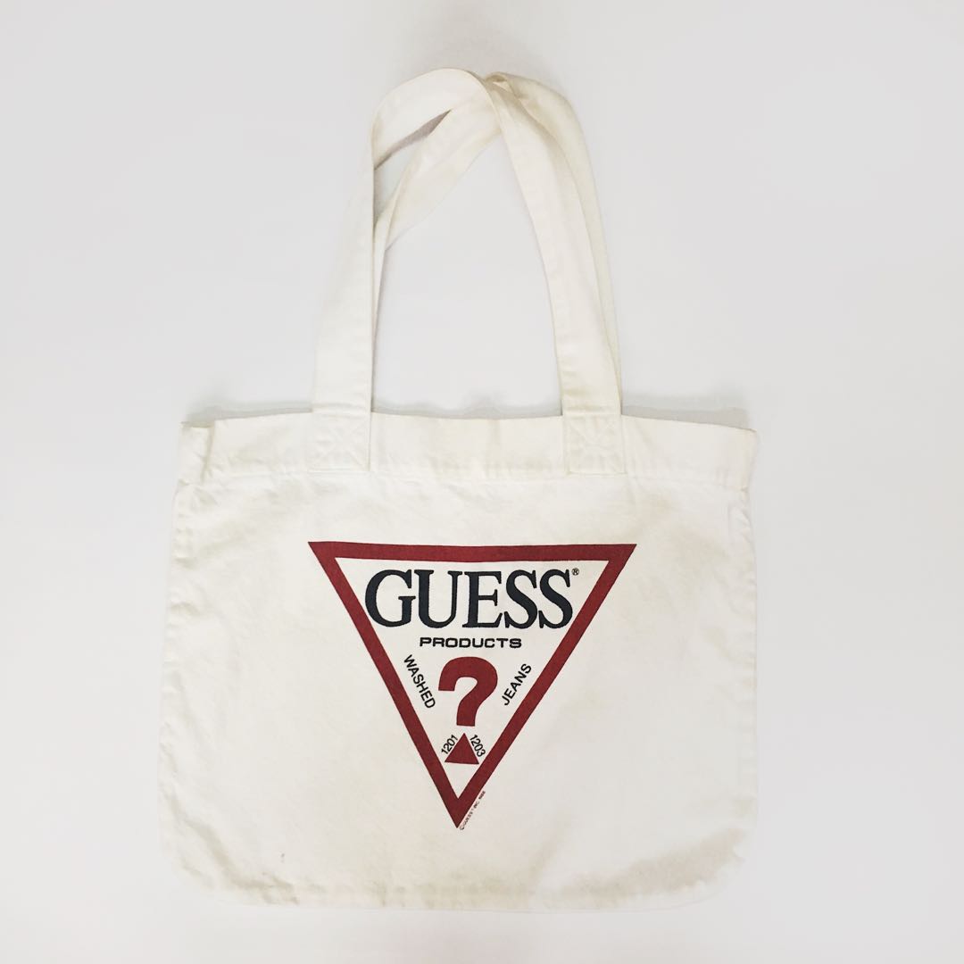 Guess Tote Bag, Luxury, Bags & Wallets on Carousell