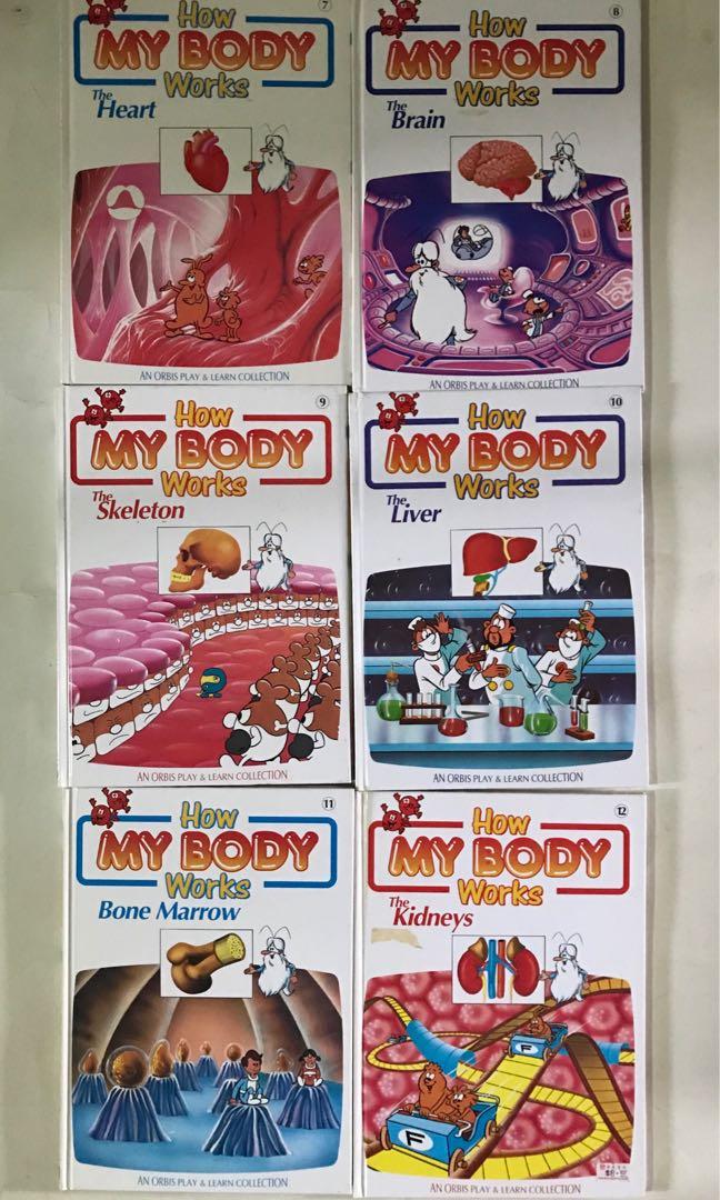 How My Body Works Books Set with Toy Anatomy Figure, Hobbies & Toys ...