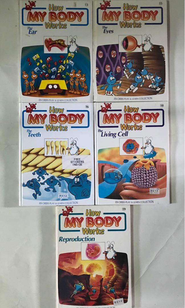 How My Body Works Books Set with Toy Anatomy Figure, Hobbies & Toys ...