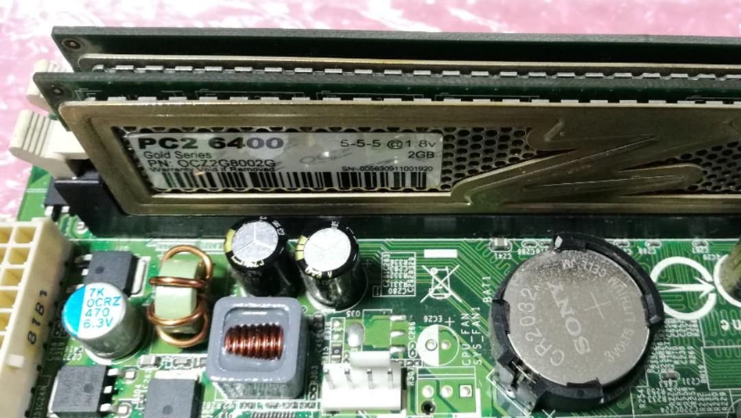 ITX Motherboard LGA 775, Electronics, Computer Parts & Accessories on ...