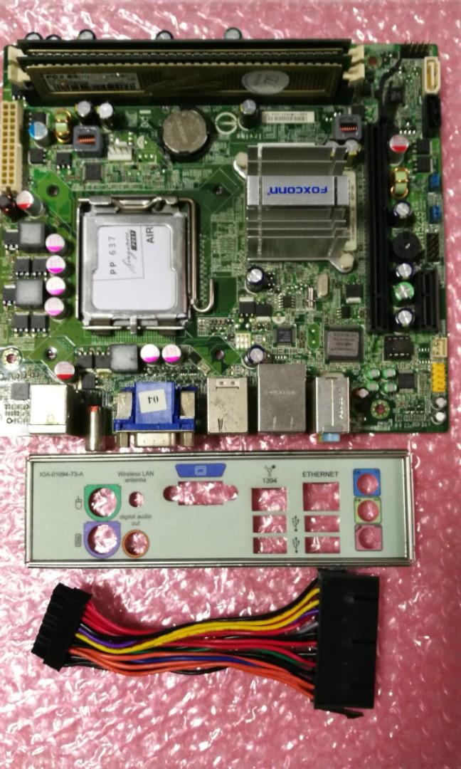 ITX Motherboard LGA 775, Electronics, Computer Parts & Accessories on Carousell