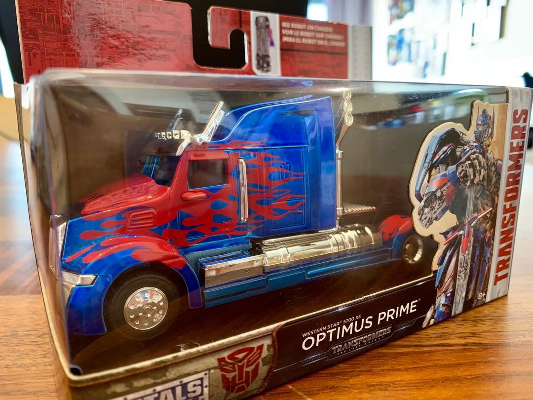 Jada Toys Metals Transformers- 1/32 Optimus Prime, Hobbies & Toys, Toys ...