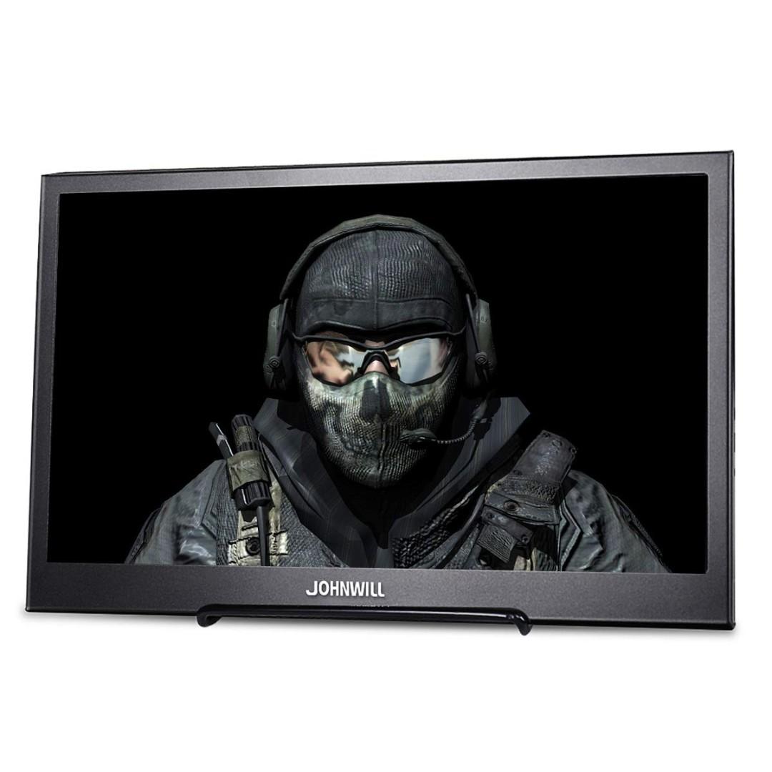 JOHNWILL 13.3 inch Portable IPS Monitor Full HD Screen 1920x1080 ...