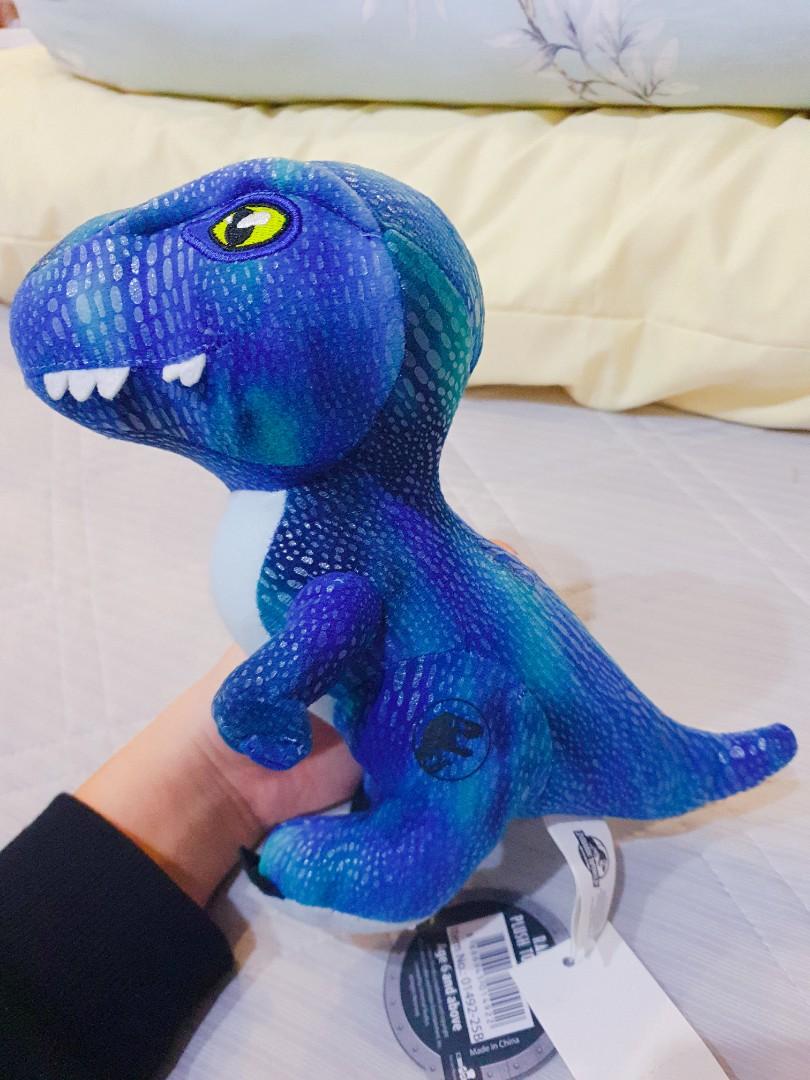 Jurassic World - Raptor Plush Toy (Blue), Hobbies & Toys, Toys & Games ...