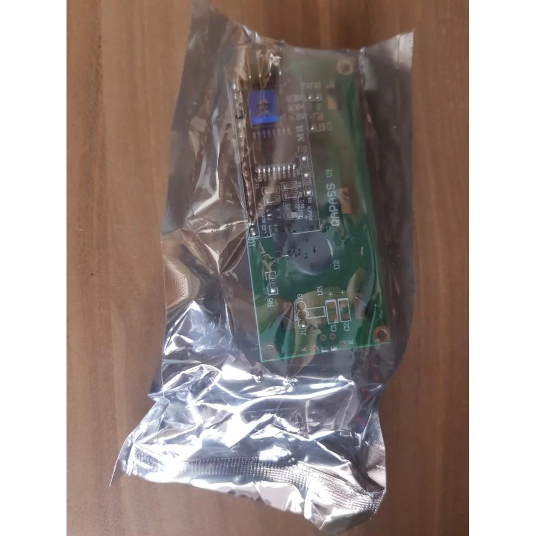 (Available as of April 2023) LCD1602 module with i2c backpack pre ...