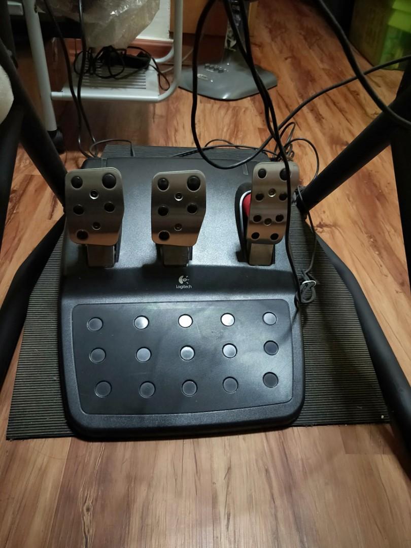Logitech G27 Racing Wheel, Toys & Games, Video Gaming, Video Games on ...