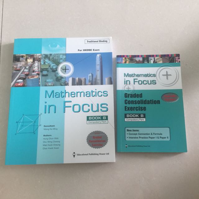 Mathematics in focus (book B and E), 興趣及遊戲, 書本 & 文具, 教科書 - Carousell