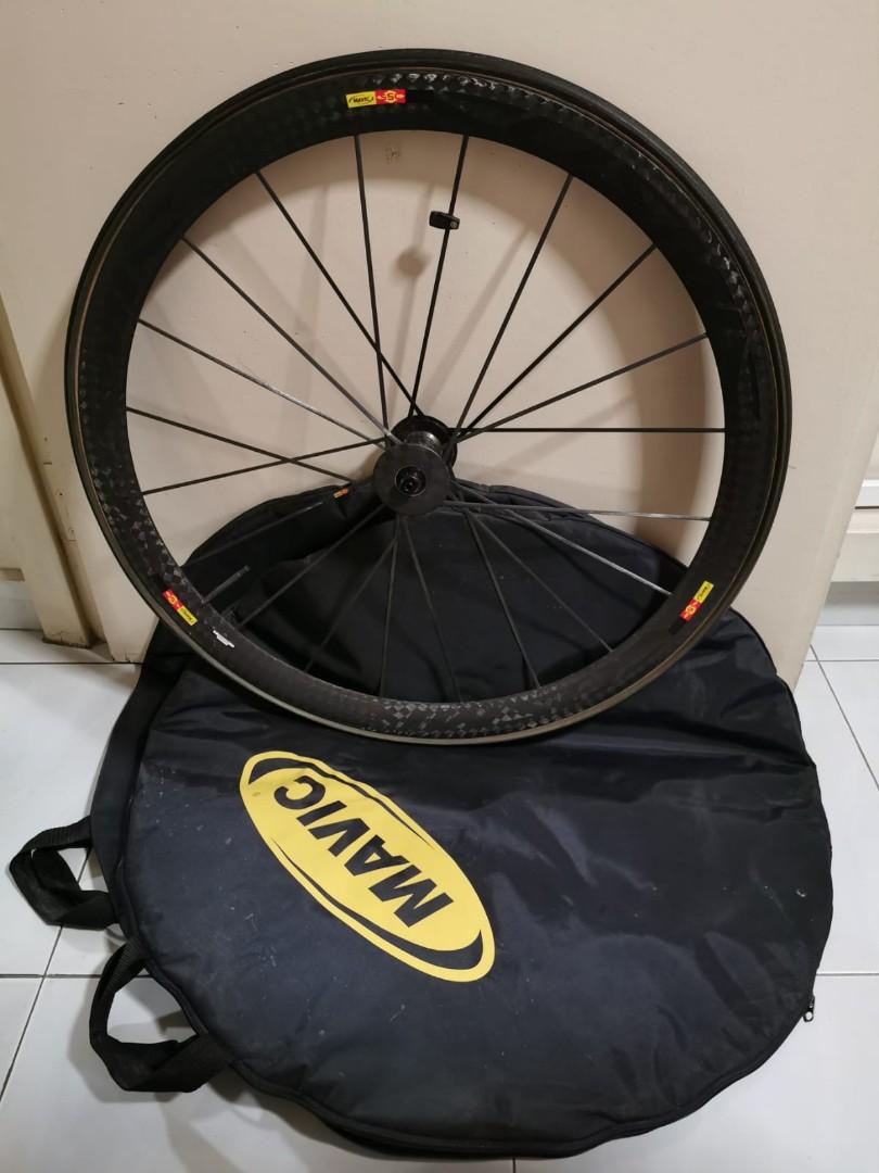 Mavic ultimate full carbon tubular wheel set, Sports Equipment ...